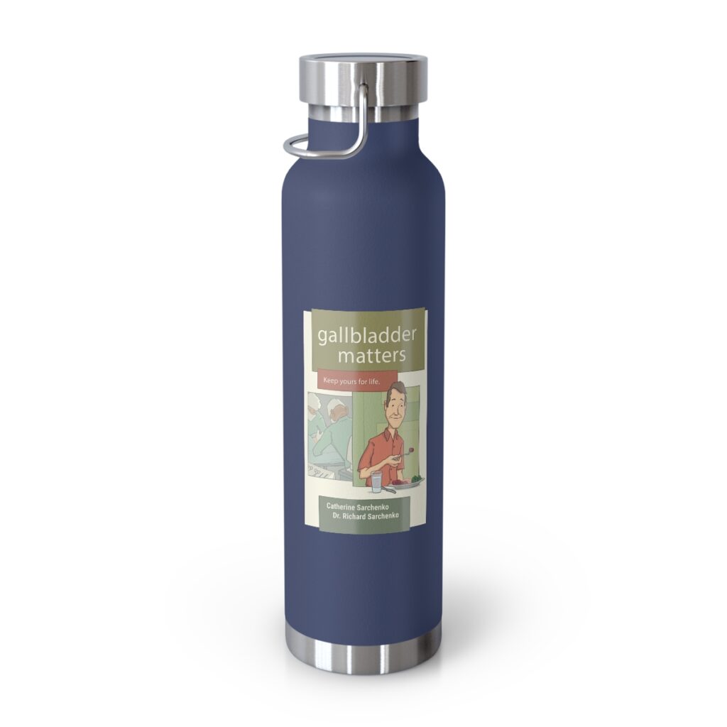 Gallbladder Matters: Vacuum Insulated Bottle - Selene River Press